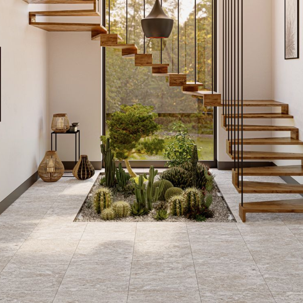 Travertine Silver (Rectificado) — MAXIPISO