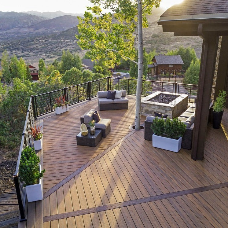 Deck WPC Teak Claro — MAXIPISO